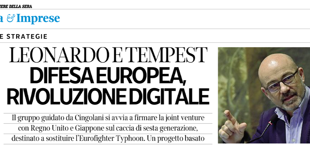 Leonardo e Tempest. Difesa europea, rivoluzione digitale | Leonardo