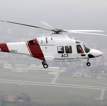AW1007 Third AW169 prototype First Flight