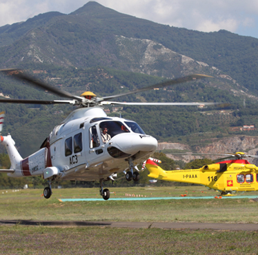 AW1086 AW169 at HEMS 2013 | Leonardo