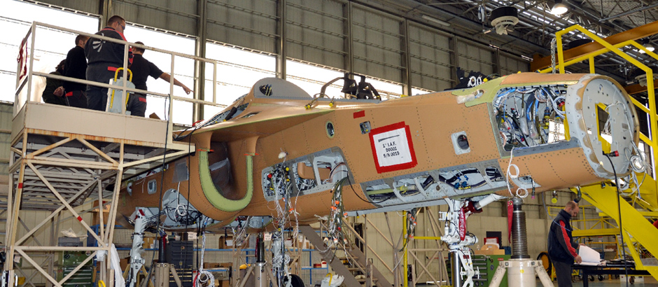 Final assembly for the first Israeli M-346 advanced jet trainer begins