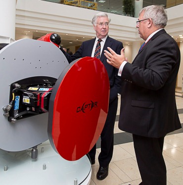 Finmeccanica welcomes Secretary of State for Defence the Rt Hon Michael ...