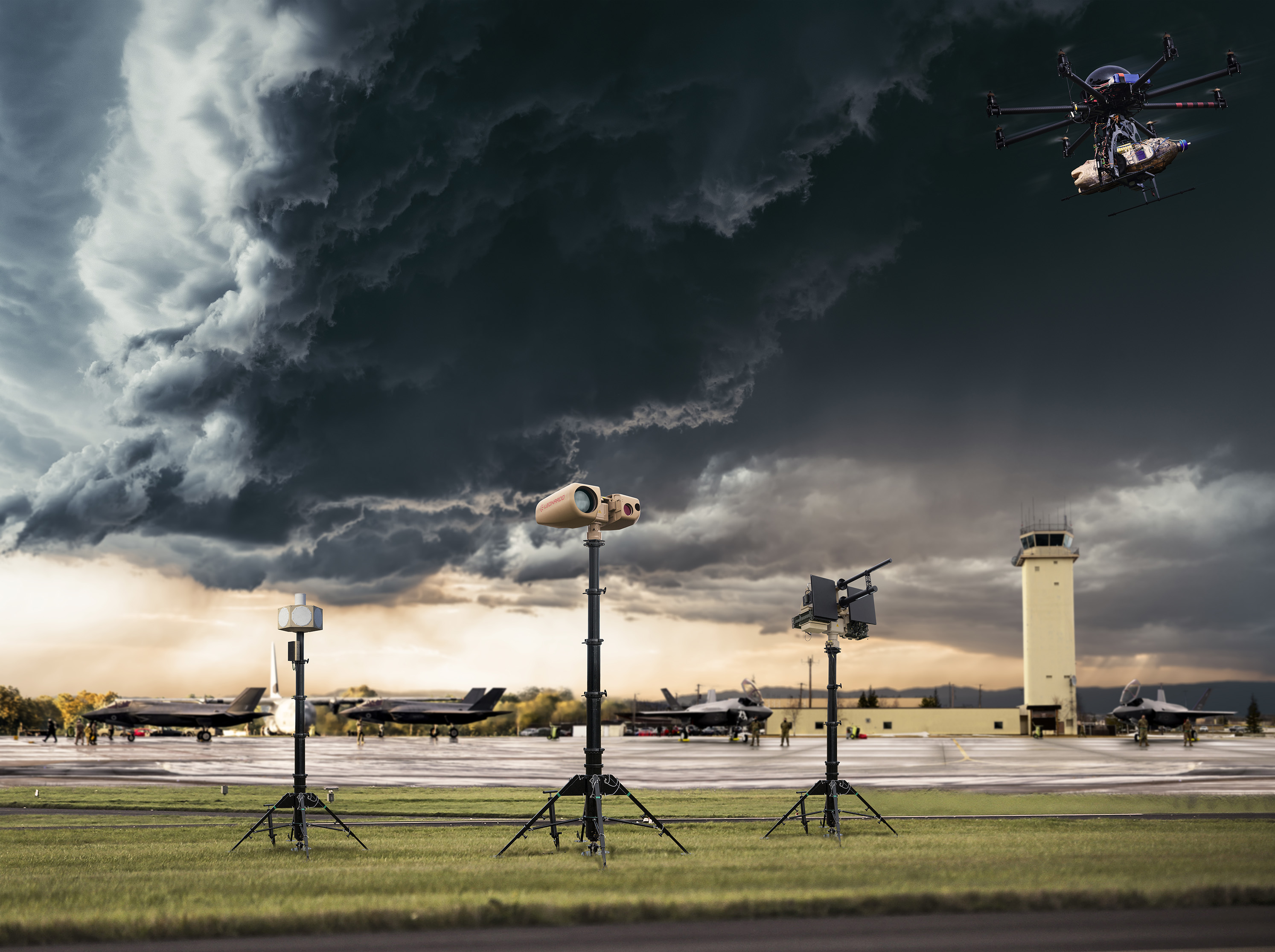 Leonardo delivers counter-drone technology to the Royal Air Force to ...