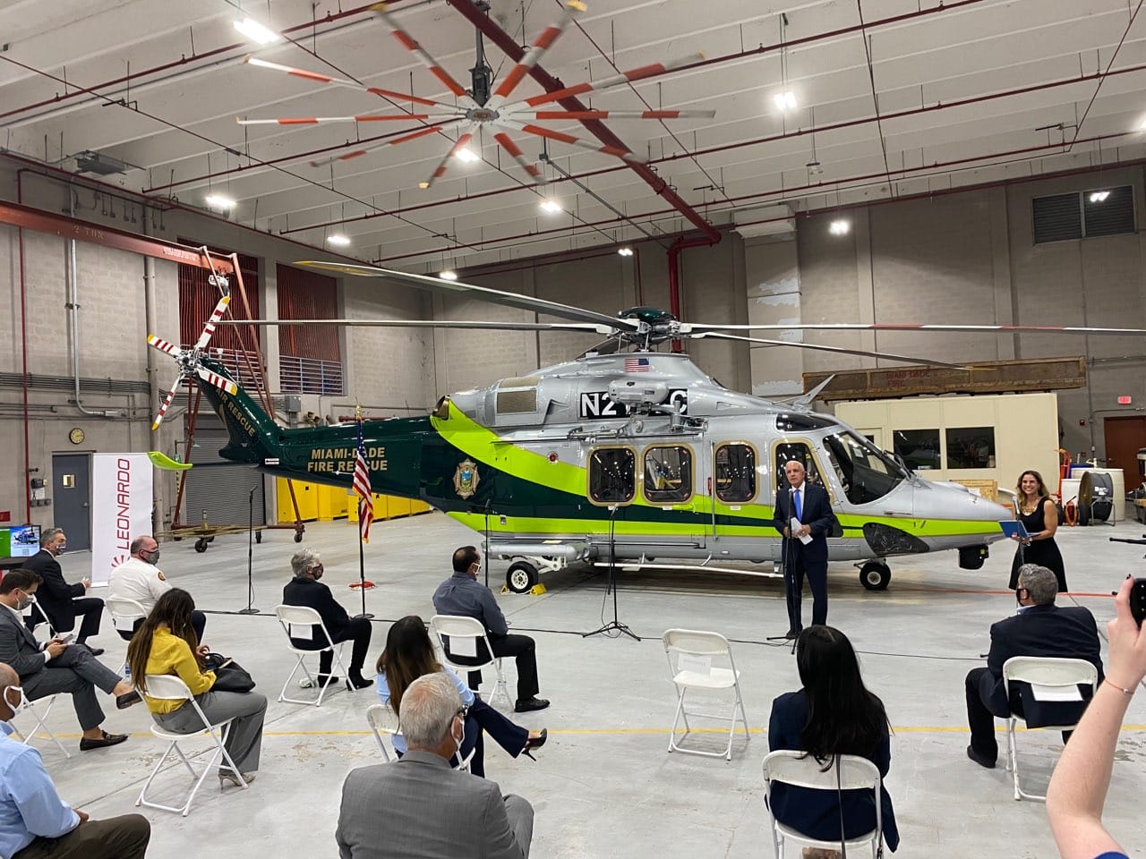 Leonardo: Miami-Dade Fire Rescue (MDFR) upgrades helicopter fleet with ...