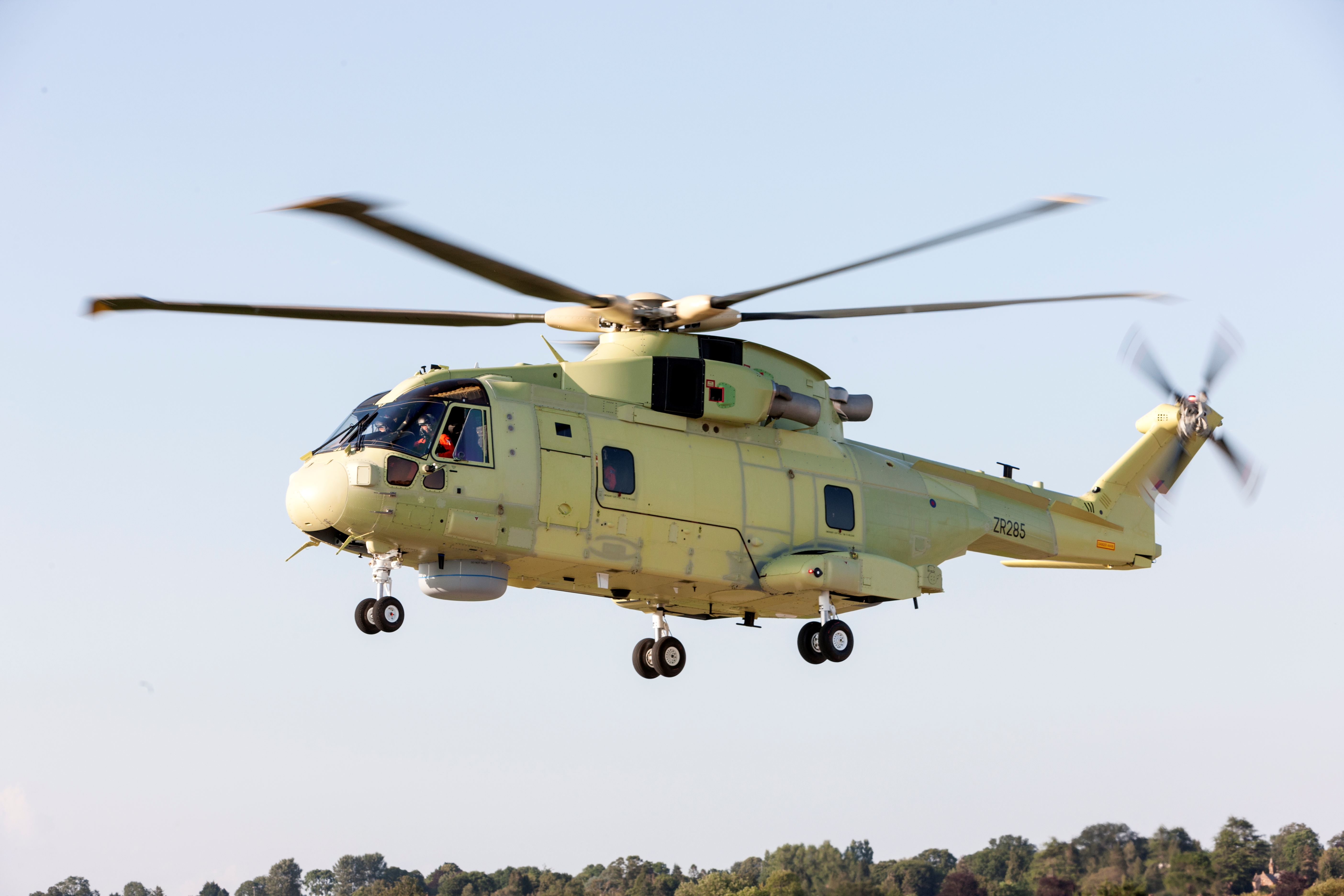 Leonardo’s AW101 for the Polish Navy flies for the first time | Leonardo