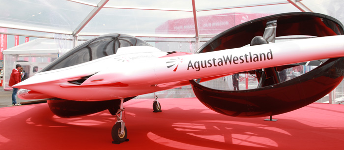 AgustaWestland unveils 'Project Zero' Tilt Rotor Technology ...