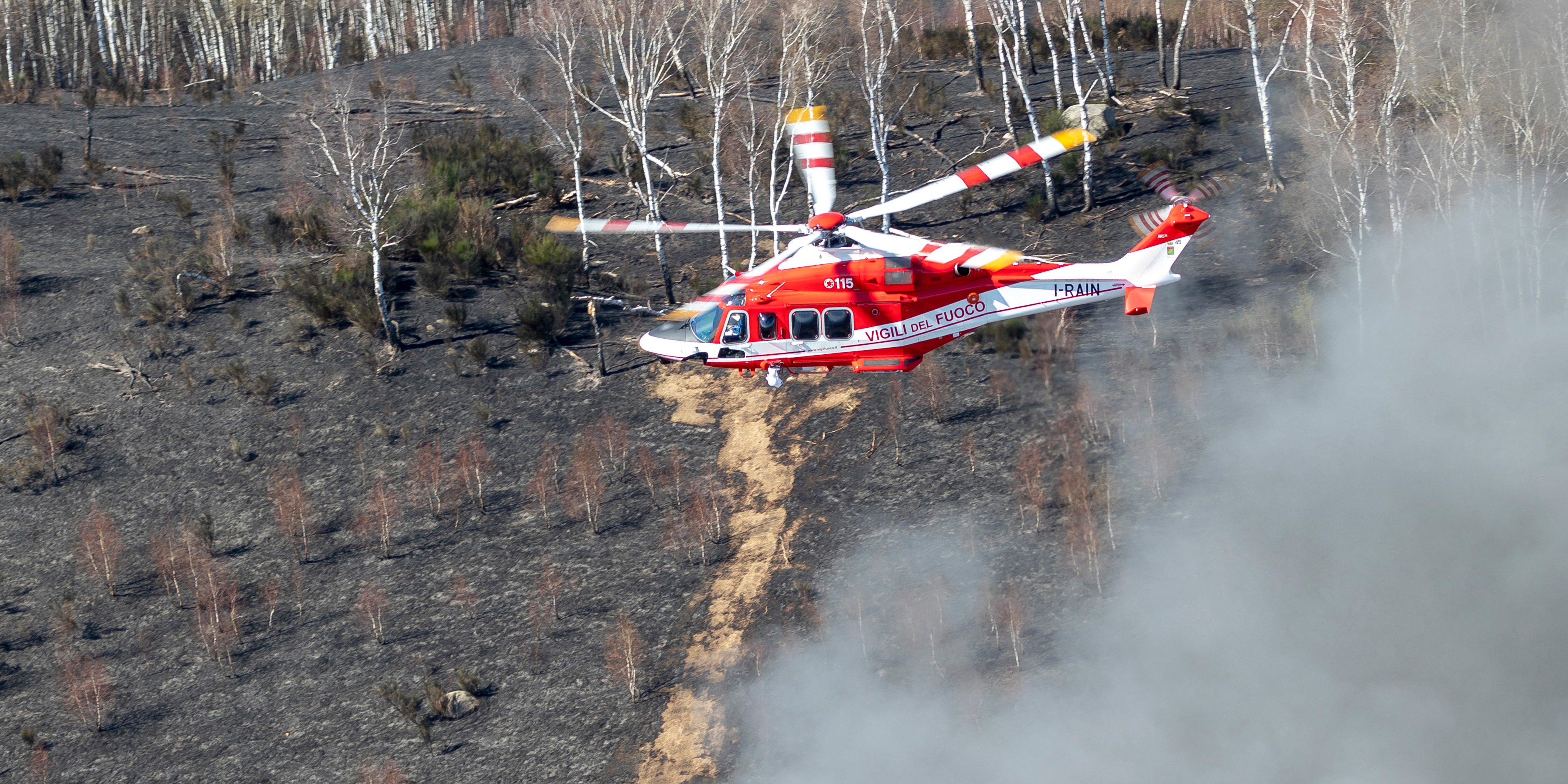AW139 role in fire-fighting missions | Leonardo
