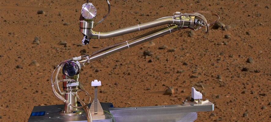 Robotic arms on Mars | Leonardo