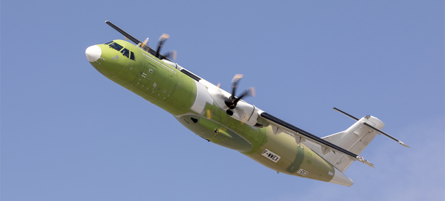 Celebrating the successful maiden flight of the ATR 72-600F, the first ...