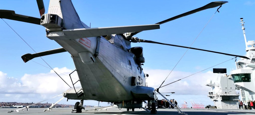 Leonardo on board HMS Prince of Wales | Leonardo