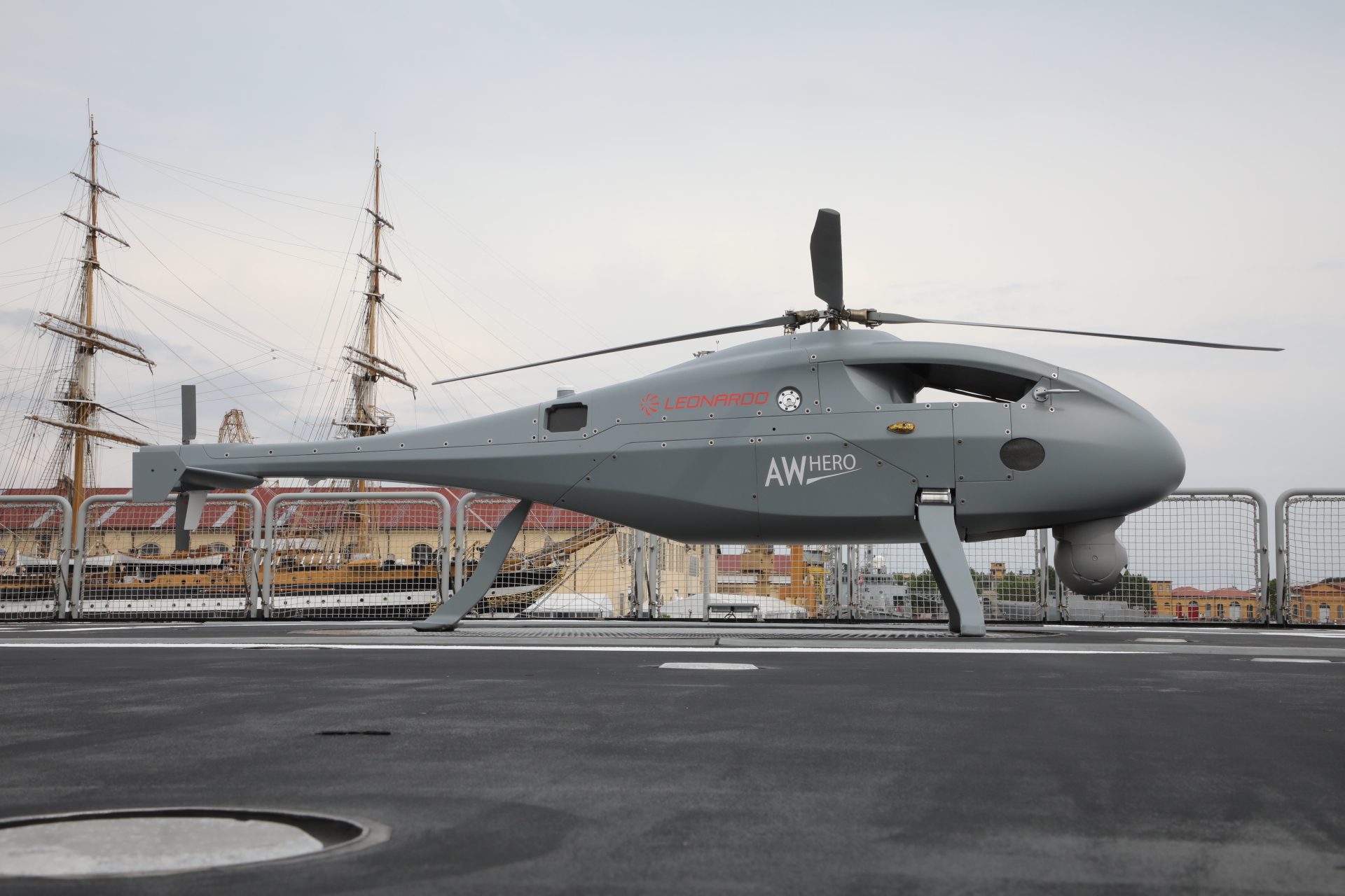 Leonardo launches AWHero unmanned system for ISR missions