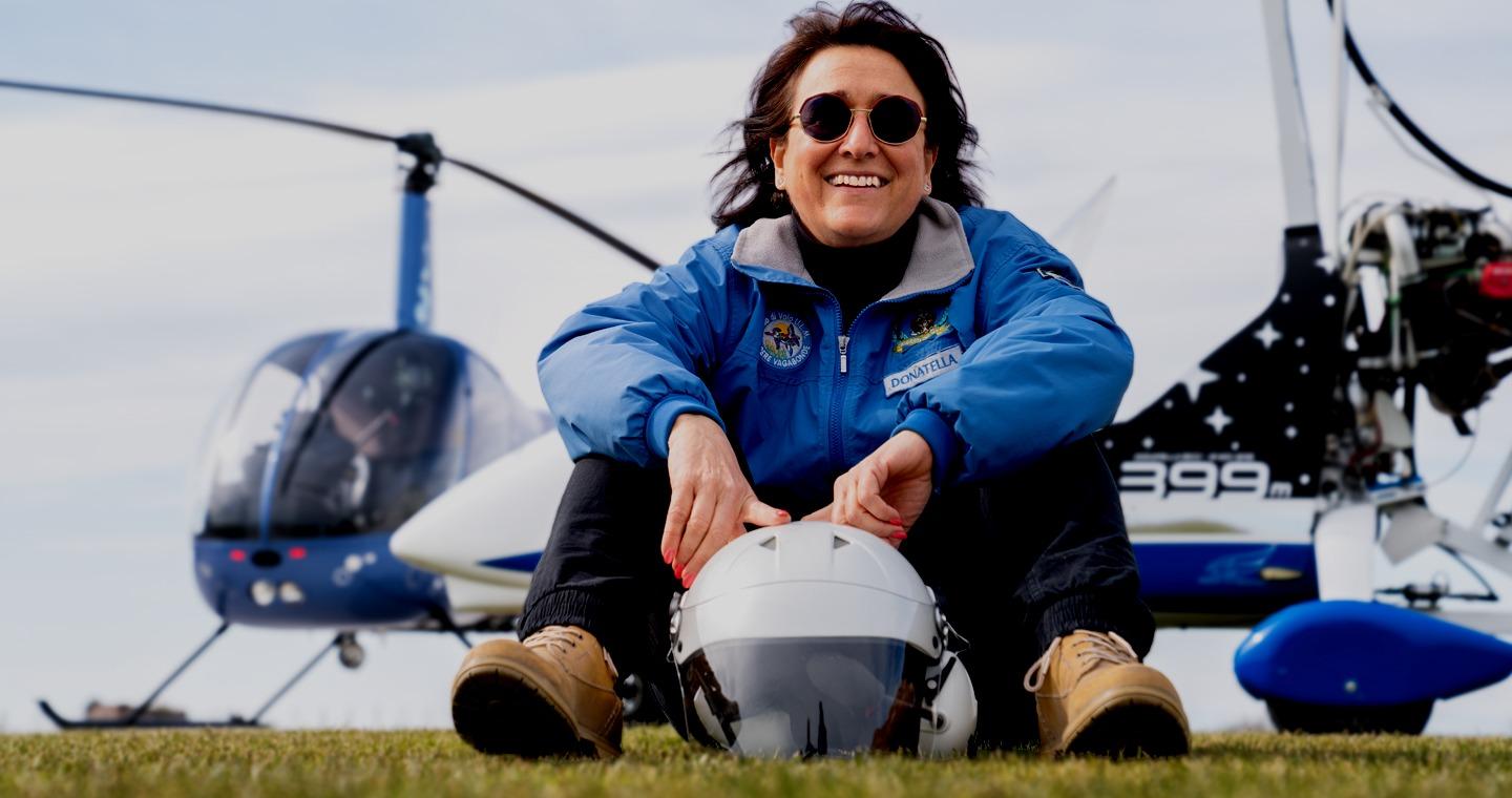 Donatella Ricci, volare per passione e per lavoro | Leonardo